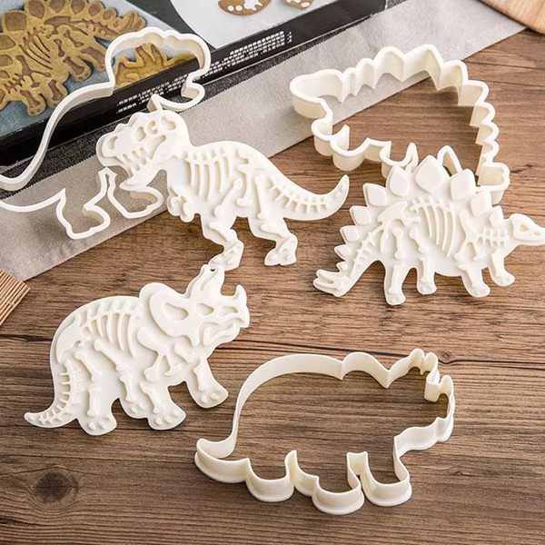 Dinosaurs Cookie 3D Model Set – rotyko