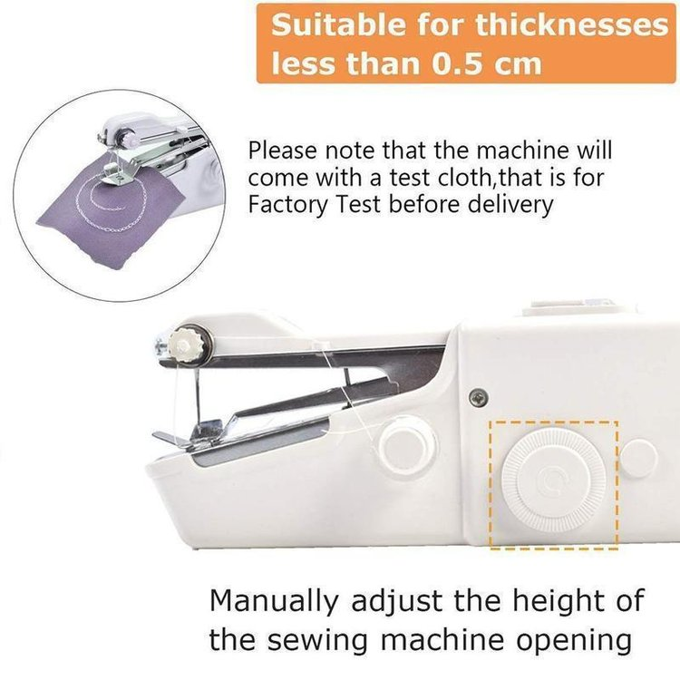 Mini Portable Handheld Sewing Machine Rotyko